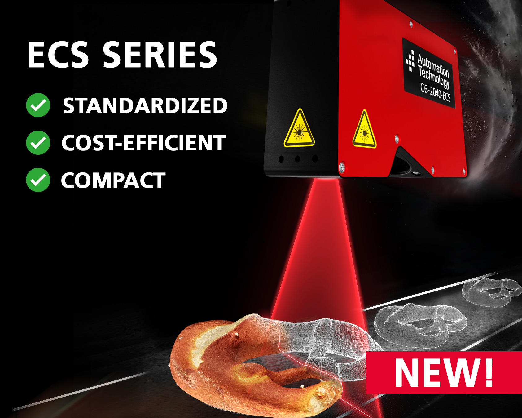 Maximum Cost Efficiency: New 3D Sensors for Food Industry, Logistics and More | AT Sensors