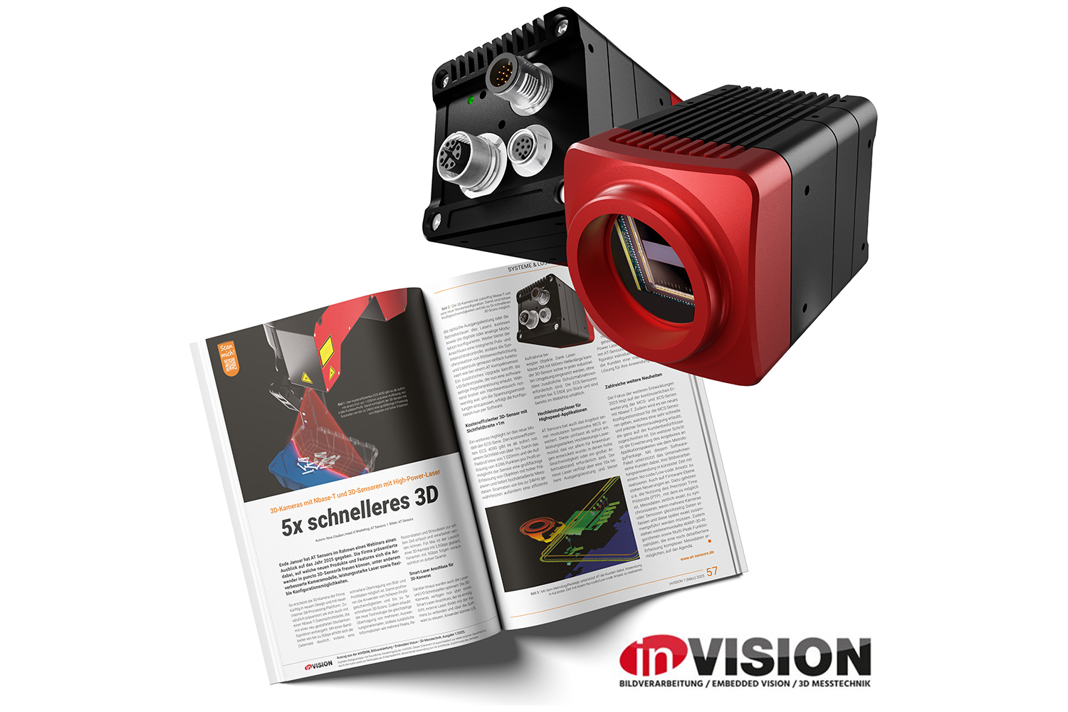 High-Performance Kick-Off 2025: AT starts the new year with NBASE-T & high-power laser | AT Sensors